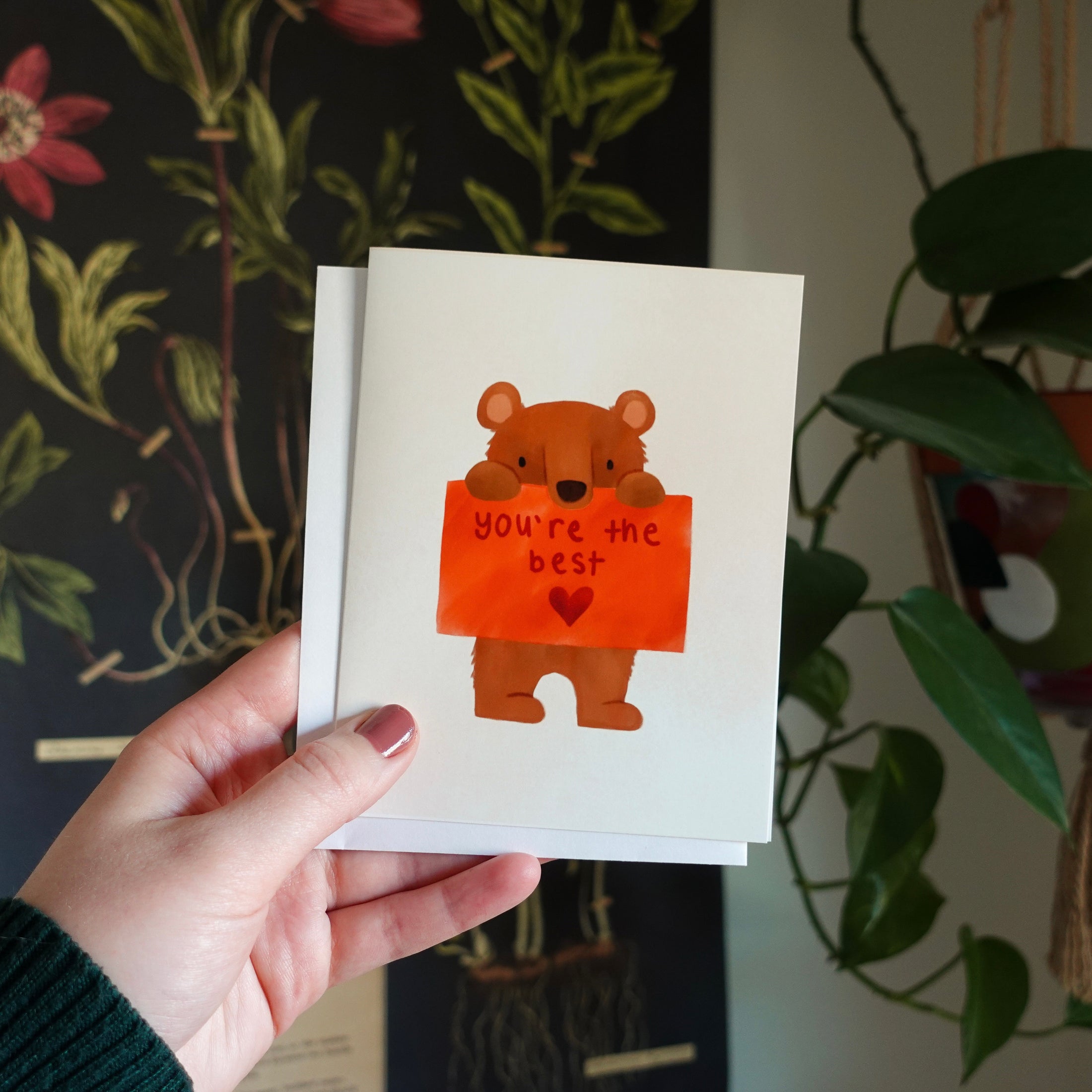 You're the Best - Thank you card / Appreciation / Gratitude card – Fun ...